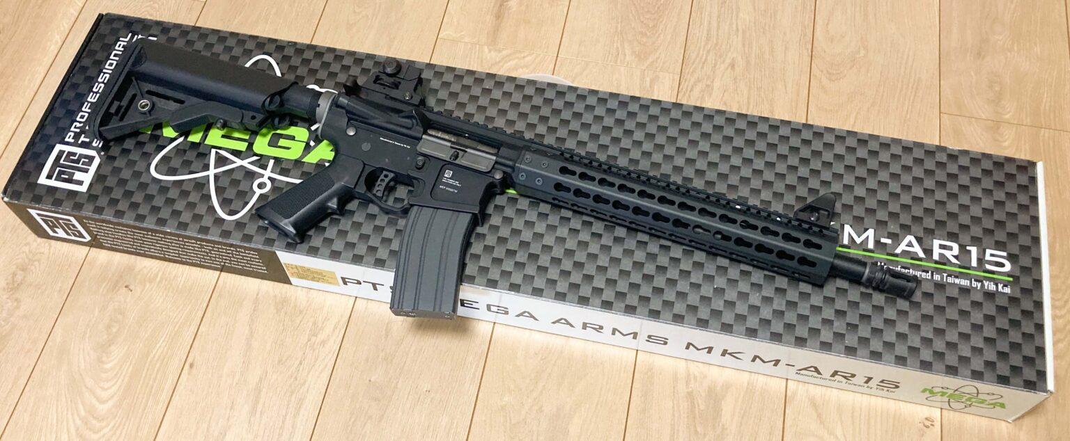 KSC(KWA)製 MEGA MKM AR15をレビュー！PTSと共同開発したメガアームズの軽量＆高剛性ハイエンドなAR15ガスブロを紹介 ...