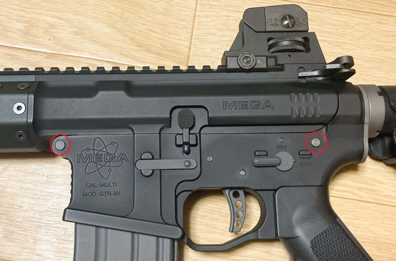 ドルフロ ST AR15 mod3のメインウェポンを再現！MEGAアームズのAR15をベースに立ち絵準拠でカスタマイズしてみた！ - ミッコーブログ