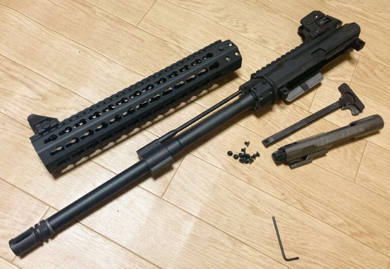 ドルフロ ST AR15 mod3のメインウェポンを再現！MEGAアームズのAR15をベースに立ち絵準拠でカスタマイズしてみた！ - ミッコーブログ