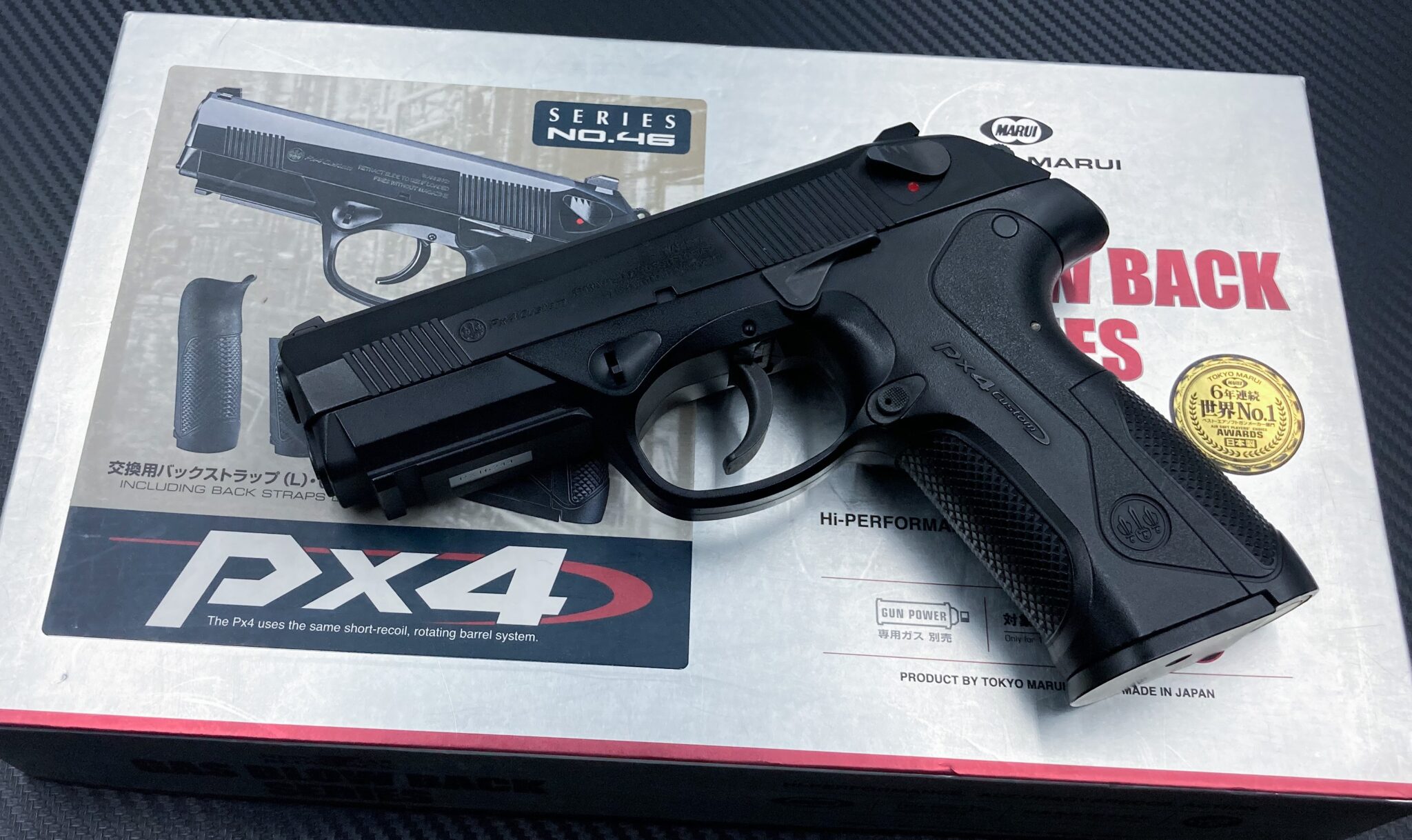 マルイ製 ベレッタPX4をレビュー！M8000から受け継いだロテイティング・バレルを採用したポリマー拳銃 - ミッコーブログ