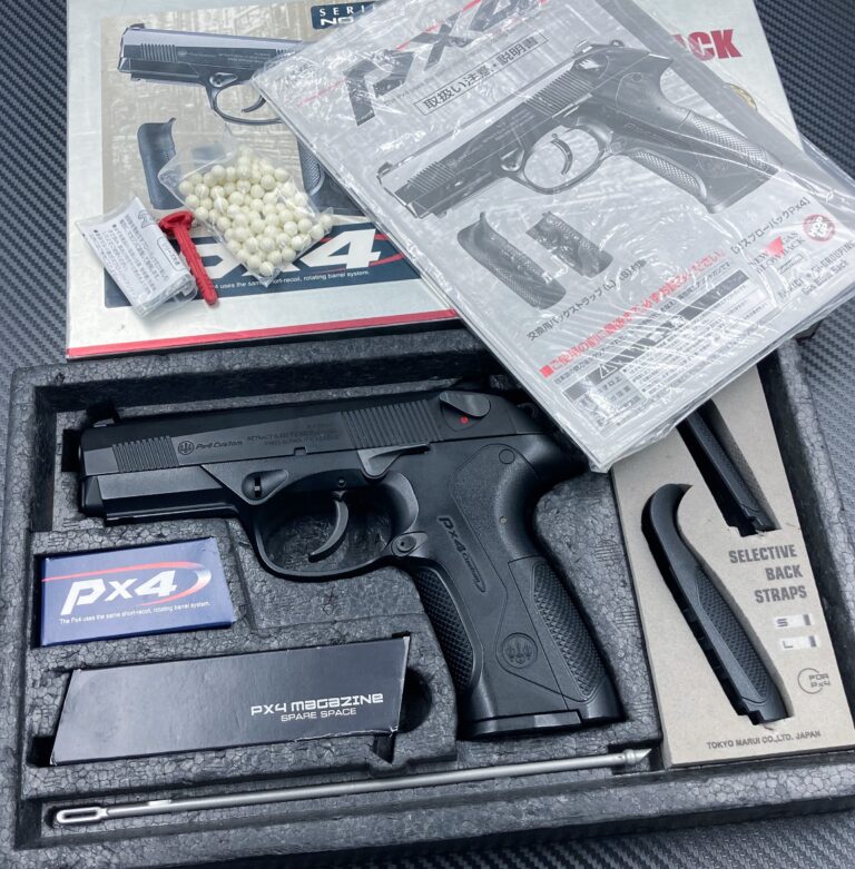 マルイ製 ベレッタPX4をレビュー！M8000から受け継いだロテイティング・バレルを採用したポリマー拳銃 - ミッコーブログ