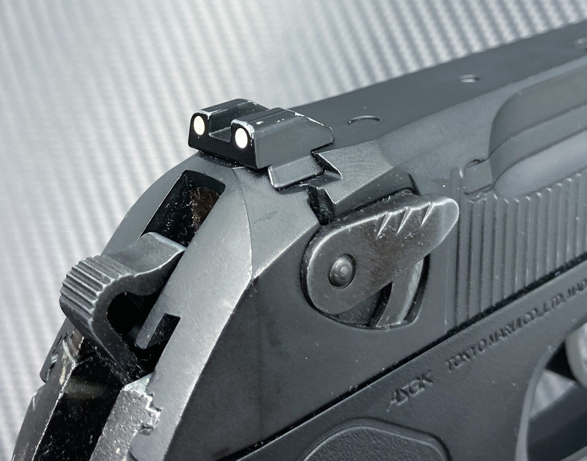 マルイ製 ベレッタPX4をレビュー！M8000から受け継いだロテイティング・バレルを採用したポリマー拳銃 - ミッコーブログ