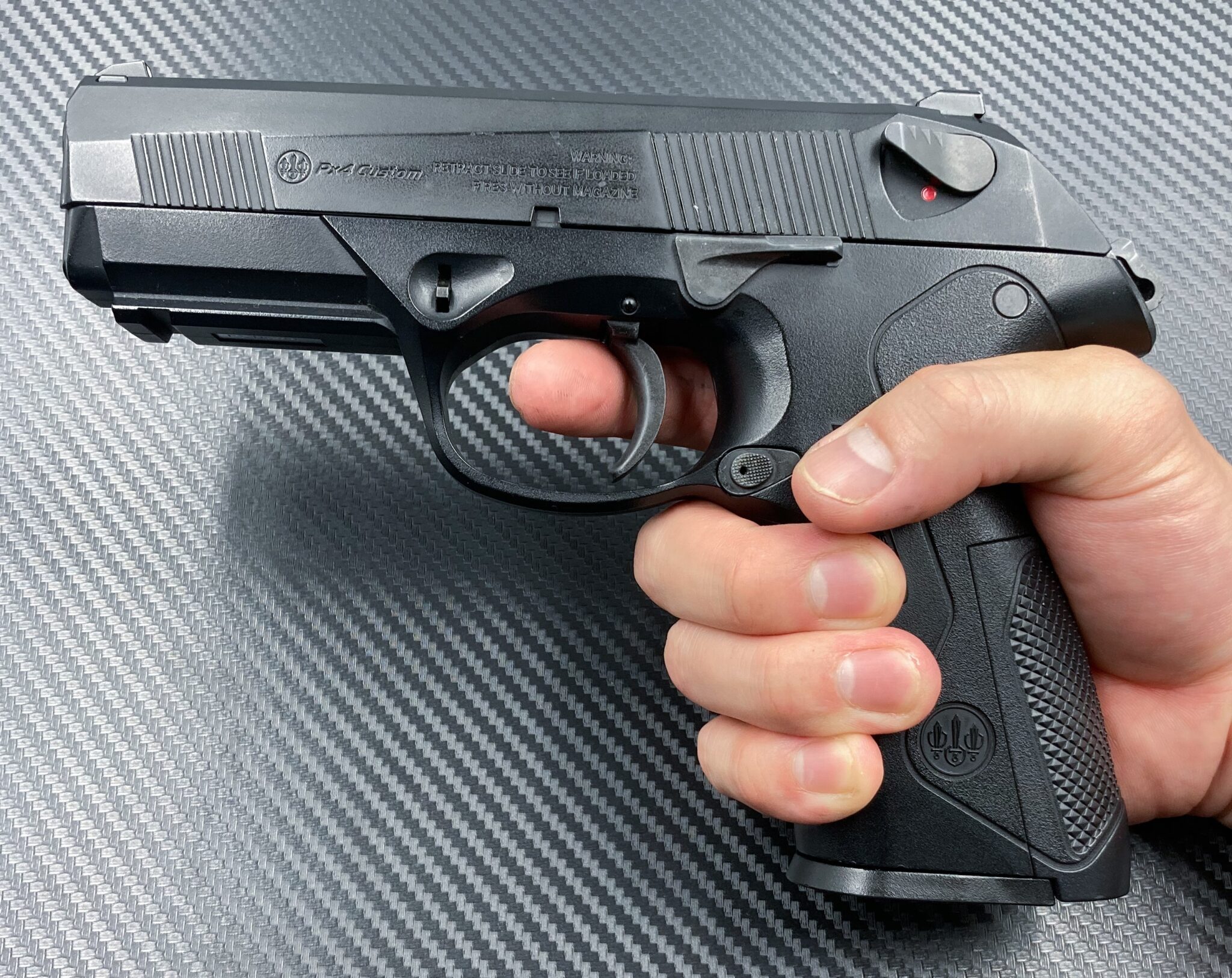 マルイ製 ベレッタPX4をレビュー！M8000から受け継いだロテイティング・バレルを採用したポリマー拳銃 - ミッコーブログ