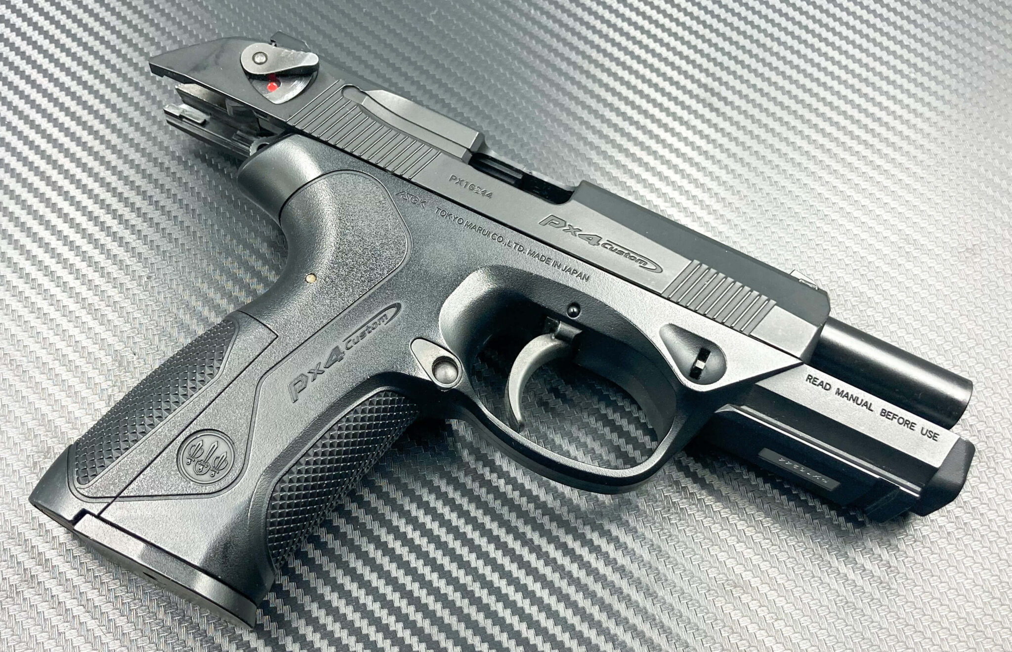 マルイ製 ベレッタPX4をレビュー！M8000から受け継いだロテイティング・バレルを採用したポリマー拳銃 - ミッコーブログ